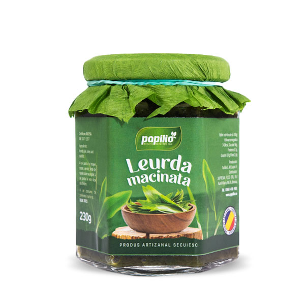 PASTA DE LEURDA SALBATICA 230GR PAPILIO - Curtea Brancoveneasca