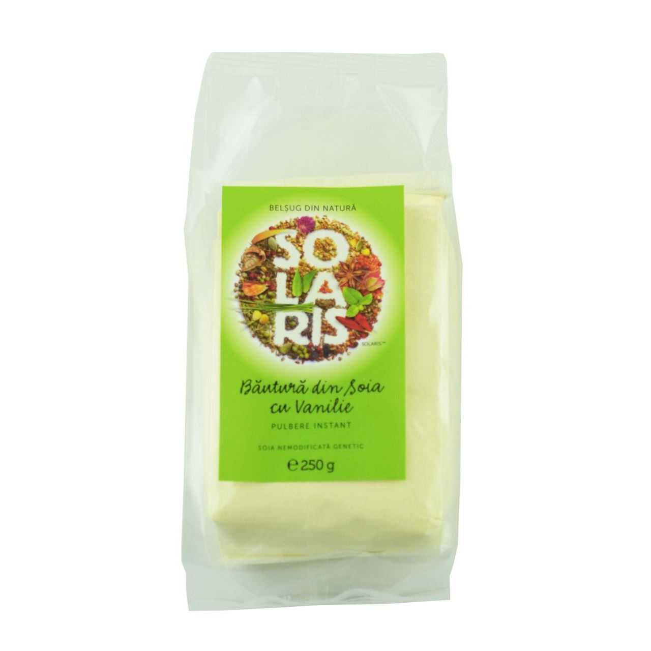 BAUTURA DIN SOIA CU VANILIE 250GR SOLARIS – Curtea Brancoveneasca